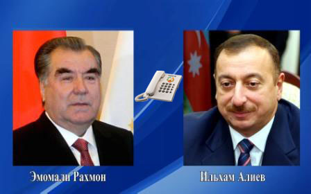 Эмомали Рахмон провел телефонный разговор с Президентом Азербайджана ...
