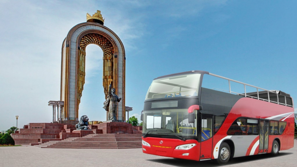 Красные туристические автобусы вновь выйдут на маршруты Душанбе ...